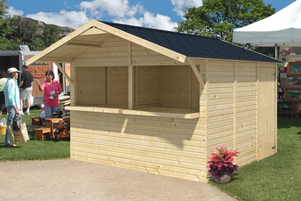 Chioschi in legno certificato per bar edicole ristoro - Casetta Legno